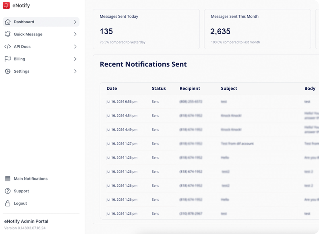 eNotify – Developer – eNotify empowers you to ditch unreliable SMS and ...